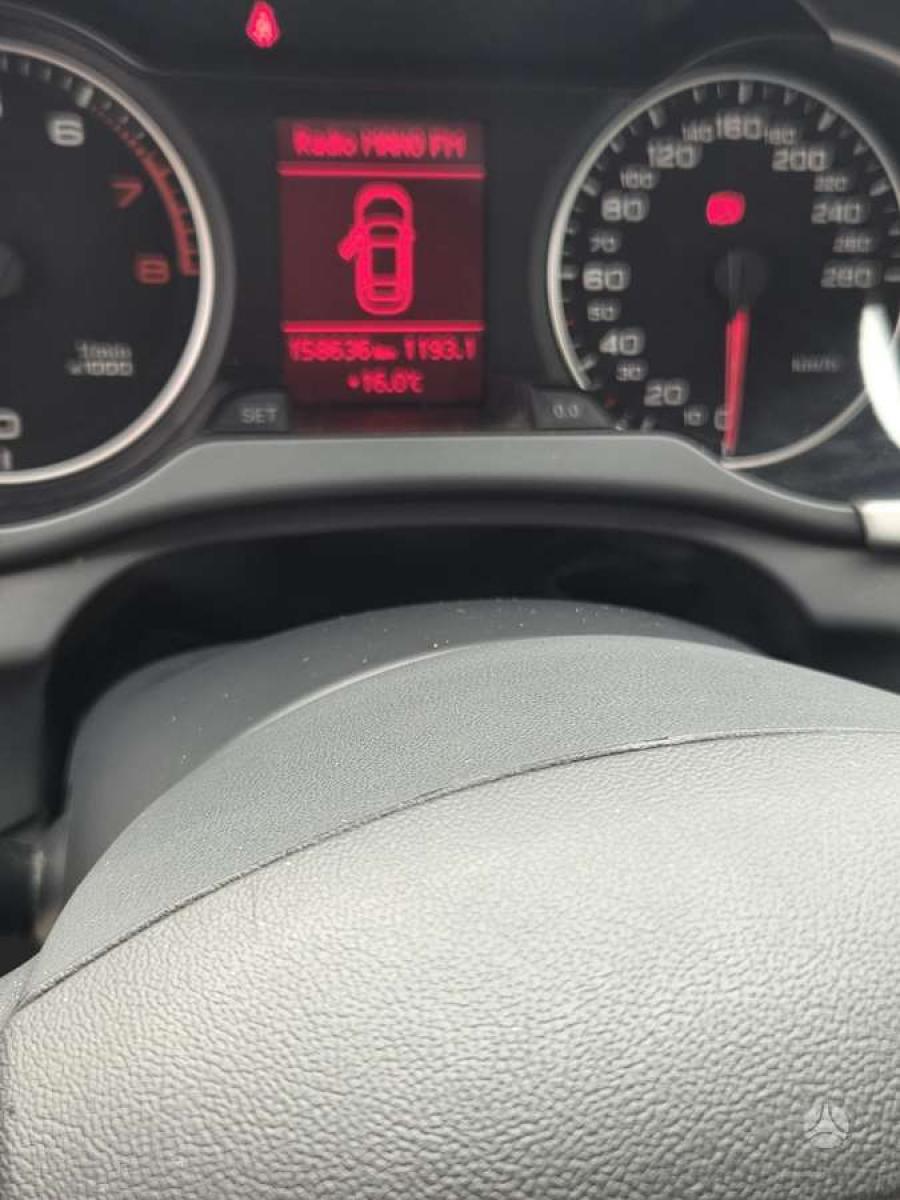 Black Audi A4 2009 in Kaunas, with an engine capacity of 1.80 L and mileage of 159 thousand km for 5400 €, photo 11 on AUTOMOTO.COM.LV