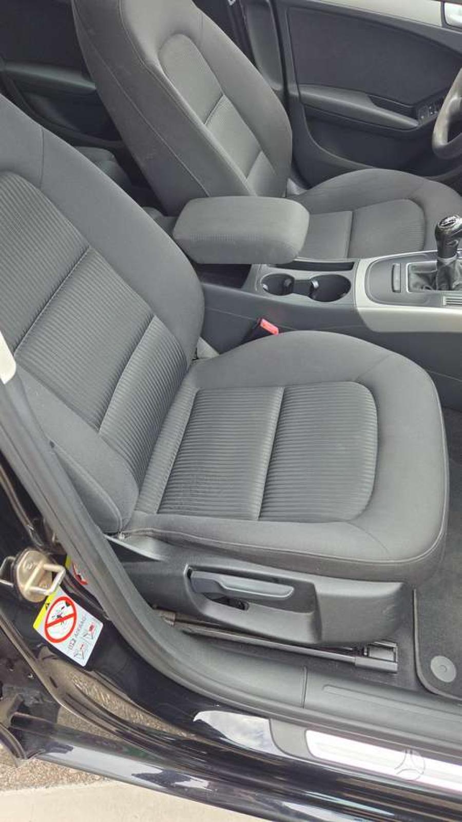 Black Audi A4 2009 in Kaunas, with an engine capacity of 1.80 L and mileage of 159 thousand km for 5400 €, photo 16 on AUTOMOTO.COM.LV