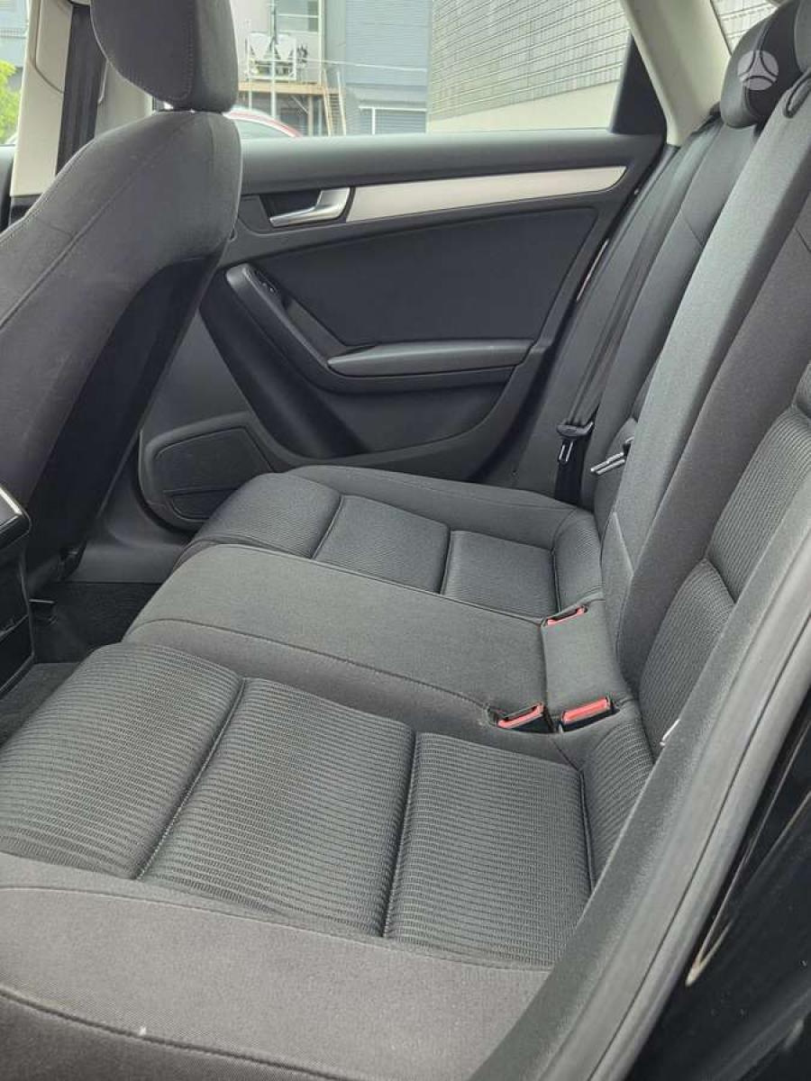 Black Audi A4 2009 in Kaunas, with an engine capacity of 1.80 L and mileage of 159 thousand km for 5400 €, photo 17 on AUTOMOTO.COM.LV