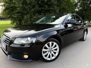 Melns Audi A4 2009 Kauņa, ar dzinēja tilpumu 1.97 L un nobraukumu 352 tūkst. km par 4800 €, foto  vietnē AUTOMOTO.COM.LV