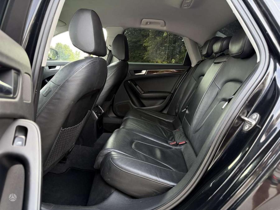 Melns Audi A4 2009 Kauņa, ar dzinēja tilpumu 1.97 L un nobraukumu 352 tūkst. km par 4800 €, foto 16 vietnē AUTOMOTO.COM.LV