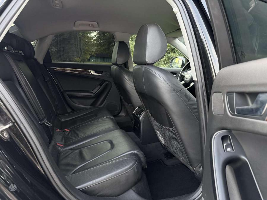 Melns Audi A4 2009 Kauņa, ar dzinēja tilpumu 1.97 L un nobraukumu 352 tūkst. km par 4800 €, foto 17 vietnē AUTOMOTO.COM.LV