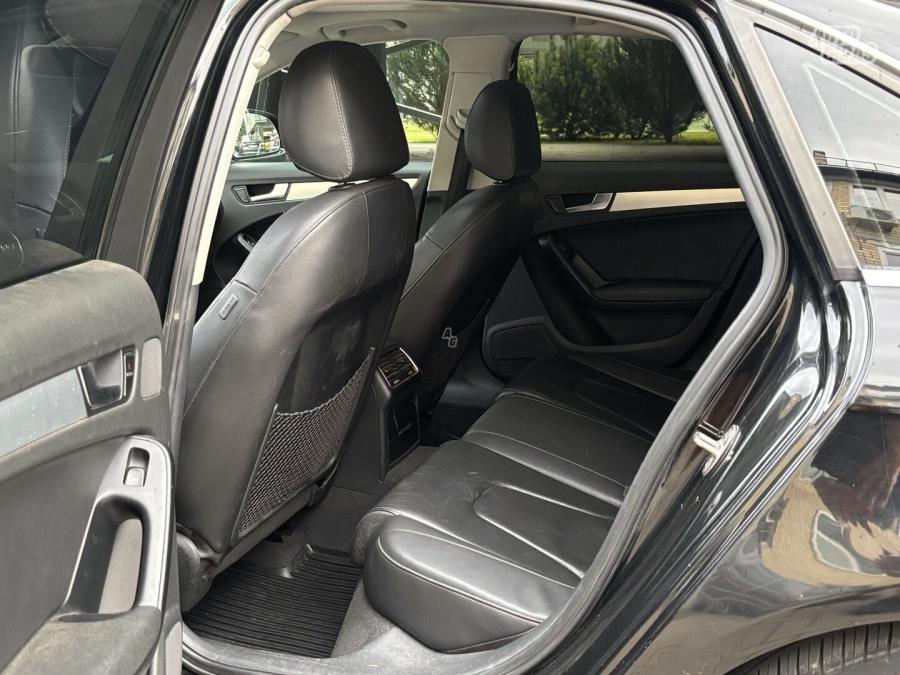 Black Audi A4 2009 in Kaunas, with an engine capacity of 2.00 L and mileage of 250 thousand km for 2750 €, photo 23 on AUTOMOTO.COM.LV