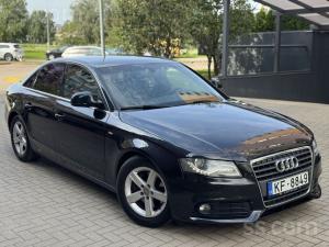 Melns Audi A4 2009 Rīga, ar dzinēja tilpumu 2.00 L un nobraukumu 355 tūkst. km par 4990 €, foto  vietnē AUTOMOTO.COM.LV