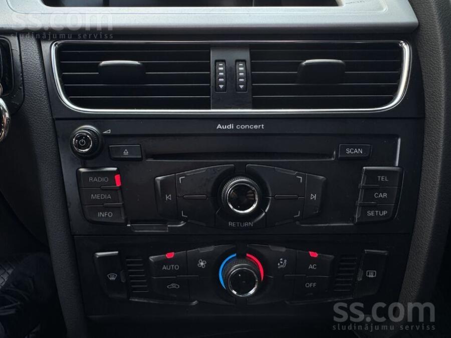 Black Audi A4 2009 in Riga, with an engine capacity of 2.00 L and mileage of 355 thousand km for 4990 €, photo 19 on AUTOMOTO.COM.LV
