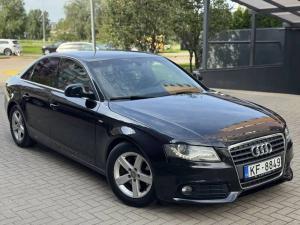 Black Audi A4 2009 in Riga, with an engine capacity of 2.00 L and mileage of 355 thousand km for 4990 €, photo  on AUTOMOTO.COM.LV