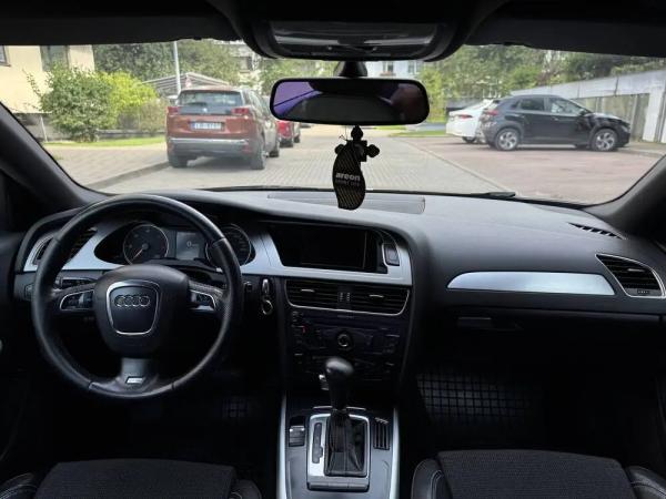 Black Audi A4 2009 in Riga, with an engine capacity of 2.00 L and mileage of 355 thousand km for 4990 €, photo 8 on AUTOMOTO.COM.LV