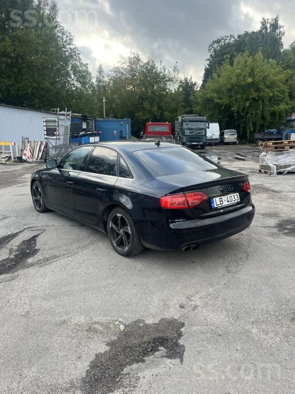 Melns Audi A4 2009 Rīga, ar dzinēja tilpumu 2.00 L un nobraukumu 323 tūkst. km par 6500 €, foto 3 vietnē AUTOMOTO.COM.LV