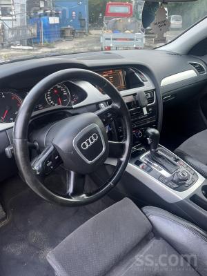 Melns Audi A4 2009 Rīga, ar dzinēja tilpumu 2.00 L un nobraukumu 323 tūkst. km par 6500 €, foto 5 vietnē AUTOMOTO.COM.LV