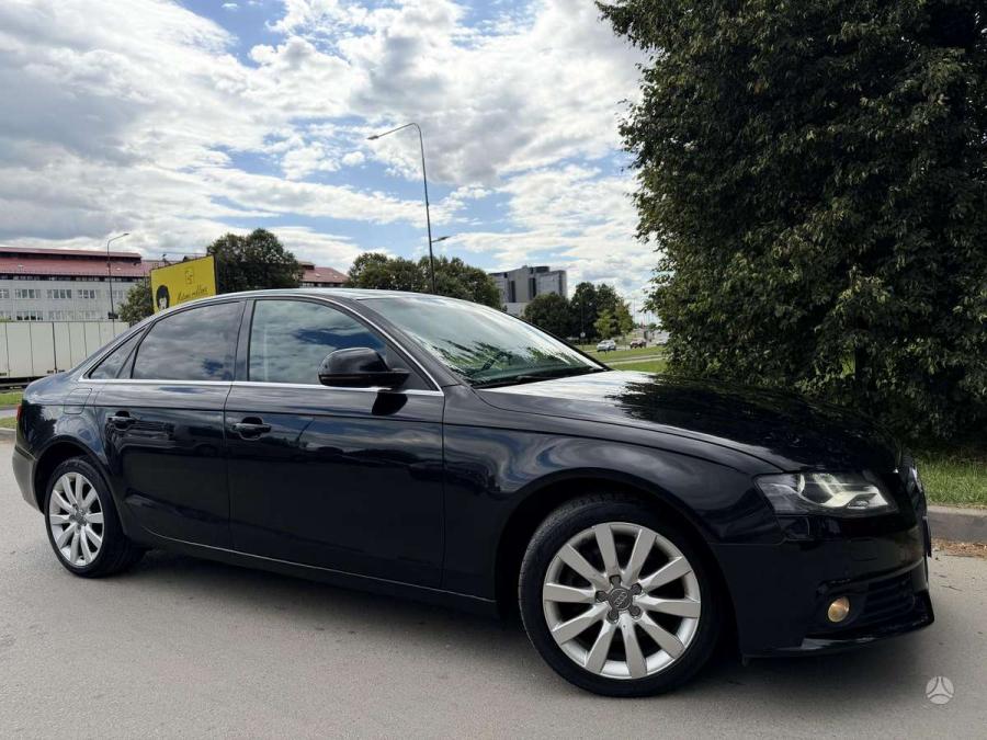 Black Audi A4 2009 in Kaunas, with an engine capacity of 1.97 L and mileage of 346 thousand km for 4750 €, photo 14 on AUTOMOTO.COM.LV