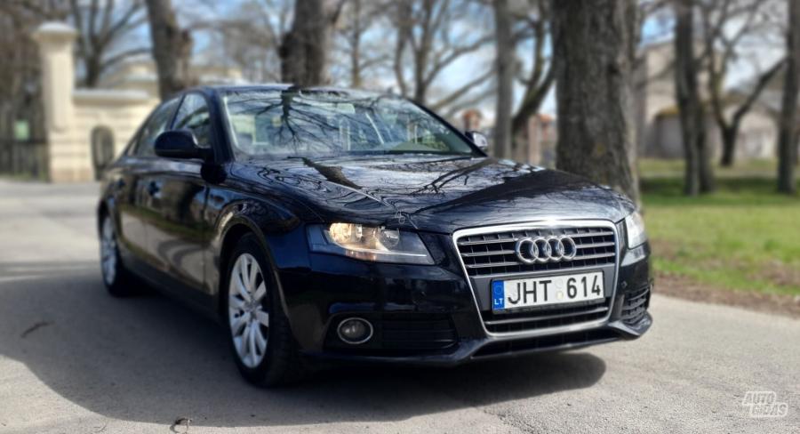 Black Audi A4 2010 in Vilnius, with an engine capacity of 2.00 L and mileage of 320 thousand km for 3200 €, photo 1 on AUTOMOTO.COM.LV
