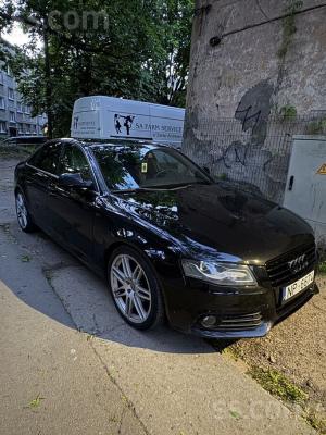 Black Audi A4 2010 in Riga, with an engine capacity of 2.00 L and mileage of 273 thousand km for 5350 €, photo  on AUTOMOTO.COM.LV