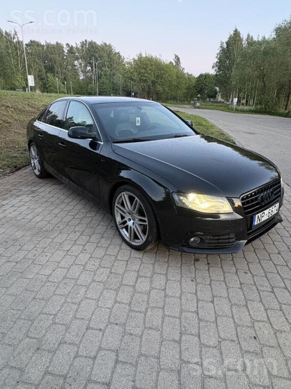 Melns Audi A4 2010 Rīga, ar dzinēja tilpumu 2.00 L un nobraukumu 273 tūkst. km par 5350 €, foto 4 vietnē AUTOMOTO.COM.LV