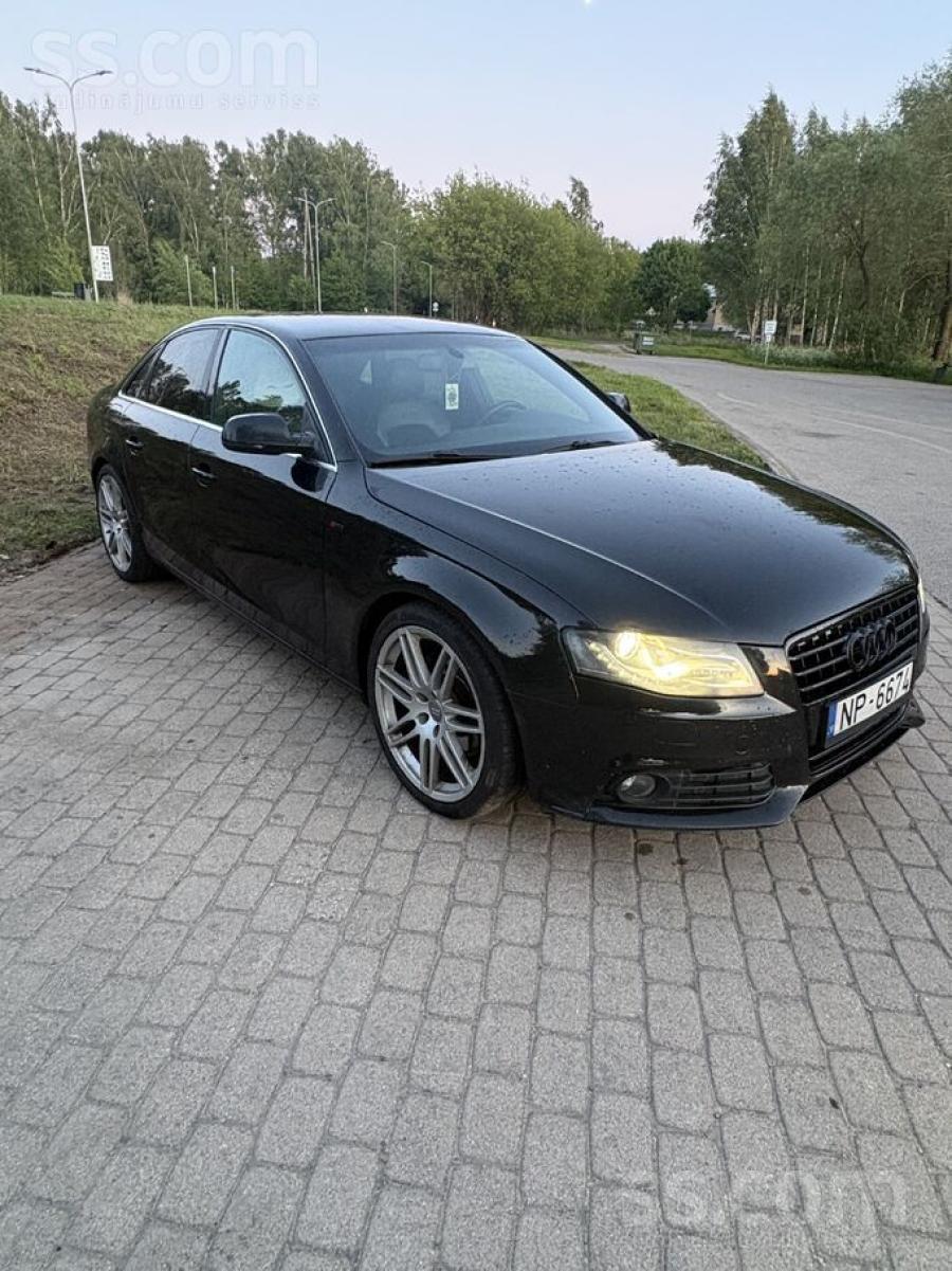 Black Audi A4 2010 in Riga, with an engine capacity of 2.00 L and mileage of 273 thousand km for 5350 €, photo 5 on AUTOMOTO.COM.LV