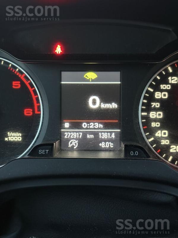 Melns Audi A4 2010 Rīga, ar dzinēja tilpumu 2.00 L un nobraukumu 273 tūkst. km par 5350 €, foto 5 vietnē AUTOMOTO.COM.LV