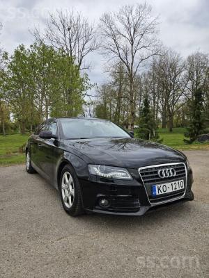 Black Audi A4 2010 in Tukums, with an engine capacity of 2.00 L and mileage of 390 thousand km for 4100 €, photo  on AUTOMOTO.COM.LV