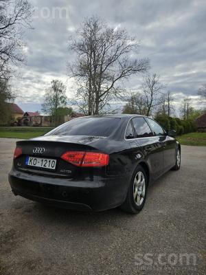Black Audi A4 2010 in Tukums, with an engine capacity of 2.00 L and mileage of 390 thousand km for 4100 €, photo 5 on AUTOMOTO.COM.LV