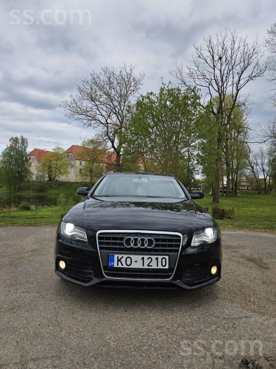 Black Audi A4 2010 in Tukums, with an engine capacity of 2.00 L and mileage of 390 thousand km for 4100 €, photo 8 on AUTOMOTO.COM.LV