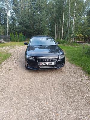 Black Audi A4 2010 in Riga, with an engine capacity of 2.00 L and mileage of 233 thousand km for 1900 €, photo  on AUTOMOTO.COM.LV