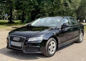 Black Audi A4 2010 in Vilnius, with an engine capacity of 2.00 L and mileage of 286 thousand km for 2900 €, photo  on AUTOMOTO.COM.LV