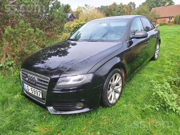 Ауди А4 2010 в Тукумс на AUTOMOTO.COM.LV Черный Ауди А4 2010 в Тукумс, объемом двигателя 2.00 л и пробегом 365 тыс. км за 4800 €, фото 1 на AUTOMOTO.COM.LV