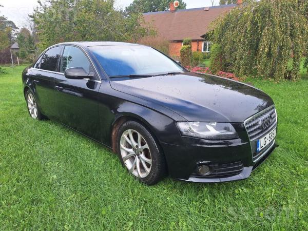 Ауди А4 2010 в Тукумс на AUTOMOTO.COM.LV Черный Ауди А4 2010 в Тукумс, объемом двигателя 2.00 л и пробегом 365 тыс. км за 4800 €, фото 3 на AUTOMOTO.COM.LV
