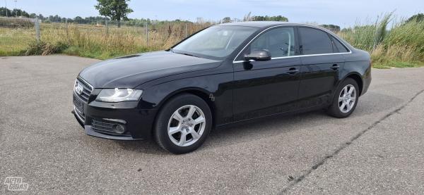 Audi A4 2010 in Marijampole on AUTOMOTO.COM.LV Black Audi A4 2010 in Marijampole, with an engine capacity of 1.80 L and mileage of 94 thousand km for 5600 €, photo 1 on AUTOMOTO.COM.LV