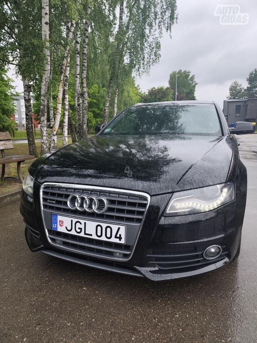 Melns Audi A4 2010 Kauņa, ar dzinēja tilpumu 2.00 L un nobraukumu 330 tūkst. km par 5300 €, foto 3 vietnē AUTOMOTO.COM.LV