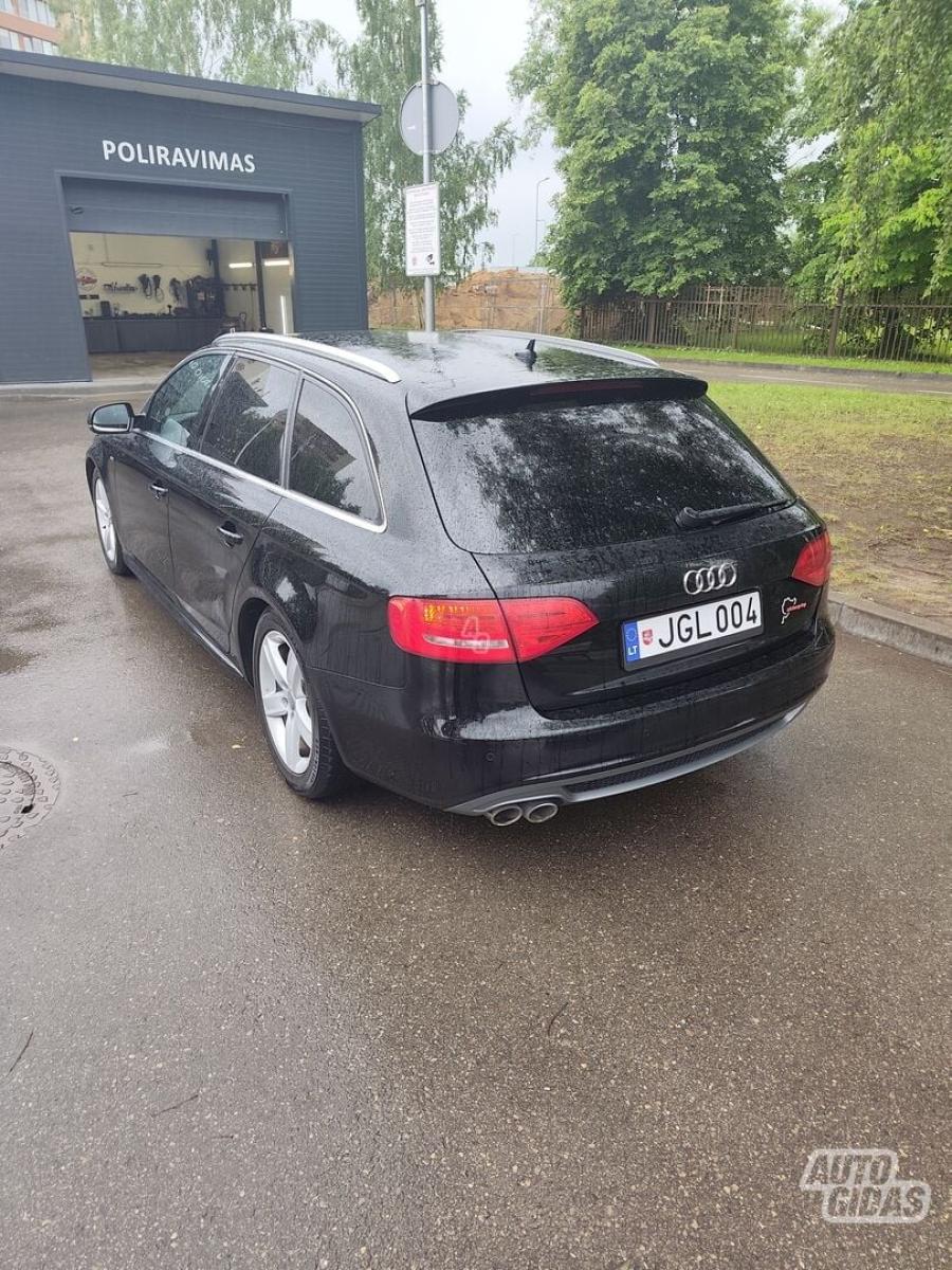 Melns Audi A4 2010 Kauņa, ar dzinēja tilpumu 2.00 L un nobraukumu 330 tūkst. km par 5300 €, foto 5 vietnē AUTOMOTO.COM.LV