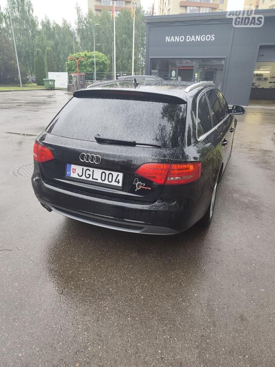 Melns Audi A4 2010 Kauņa, ar dzinēja tilpumu 2.00 L un nobraukumu 330 tūkst. km par 5300 €, foto 7 vietnē AUTOMOTO.COM.LV