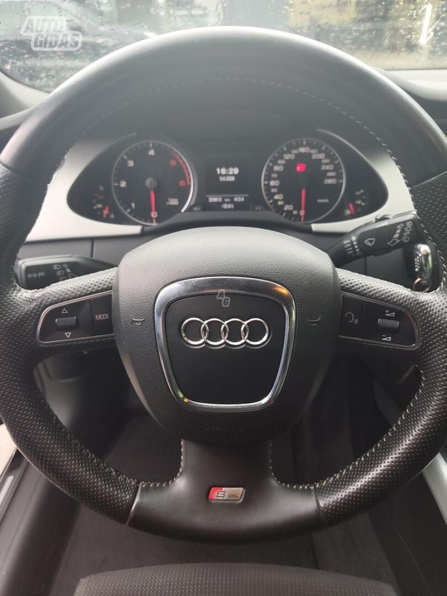 Melns Audi A4 2010 Kauņa, ar dzinēja tilpumu 2.00 L un nobraukumu 330 tūkst. km par 5300 €, foto 17 vietnē AUTOMOTO.COM.LV