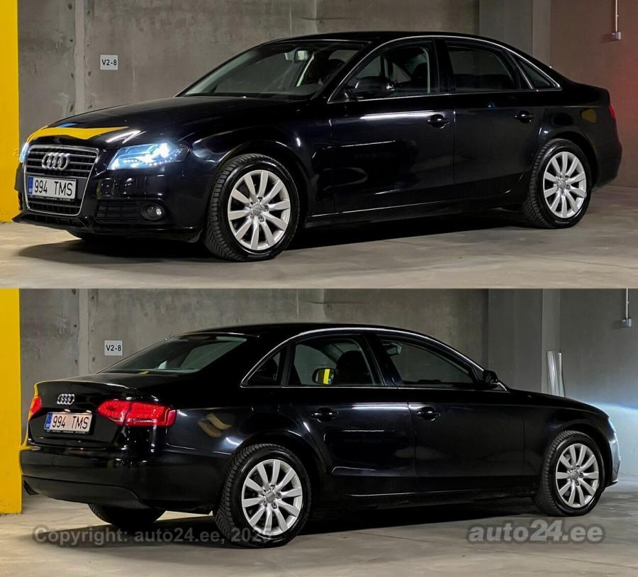 Black Audi A4 2011 in Tallinn, with an engine capacity of 1.80 L and mileage of 159 thousand km for 6495 €, photo 9 on AUTOMOTO.COM.LV