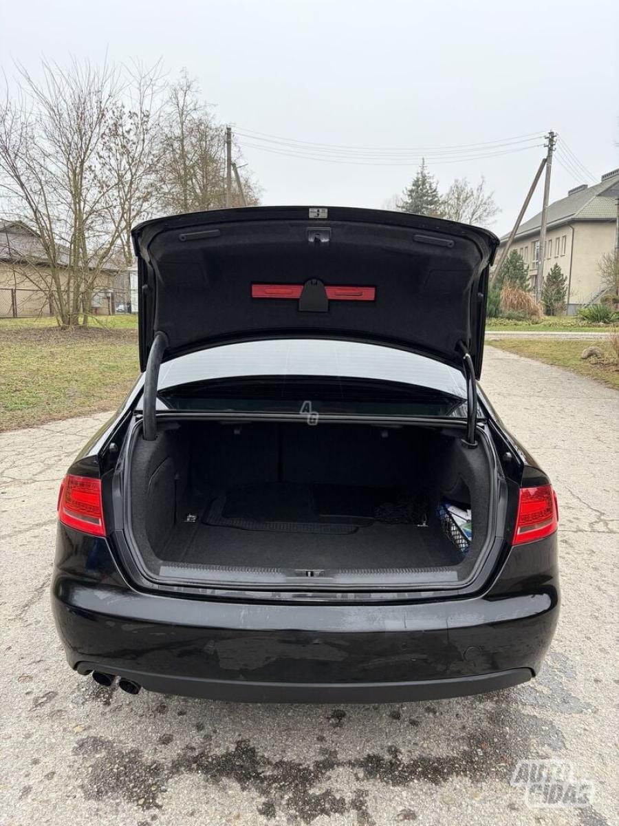 Black Audi A4 2011 in Panevezys, with an engine capacity of 2.00 L and mileage of 331 thousand km for 6400 €, photo 6 on AUTOMOTO.COM.LV