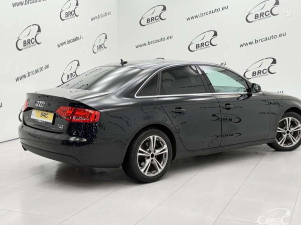 Black Audi A4 2011 in Vilnius, with an engine capacity of 1.98 L and mileage of 190 thousand km for 6900 €, photo 3 on AUTOMOTO.COM.LV