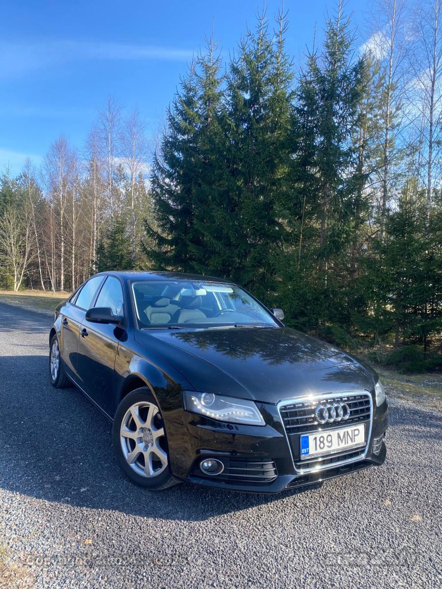 Melns Audi A4 2011 Rakvere, ar dzinēja tilpumu 2.00 L un nobraukumu 197 tūkst. km par 6500 €, foto 1 vietnē AUTOMOTO.COM.LV