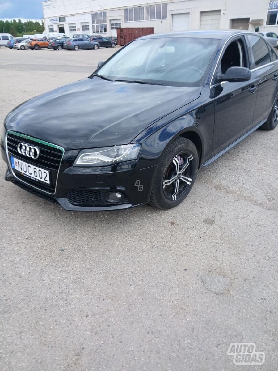 Melns Audi A4 2011 Panevēža, ar dzinēja tilpumu 2.00 L un nobraukumu 230 tūkst. km par 5100 €, foto 5 vietnē AUTOMOTO.COM.LV