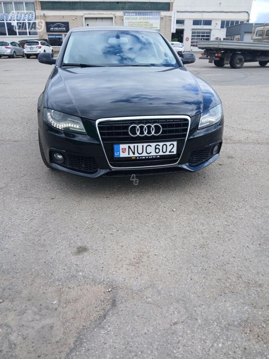 Melns Audi A4 2011 Panevēža, ar dzinēja tilpumu 2.00 L un nobraukumu 230 tūkst. km par 5100 €, foto 9 vietnē AUTOMOTO.COM.LV