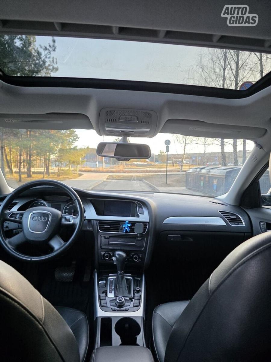 Black Audi A4 2011 in Vilnius, with an engine capacity of 2.00 L and mileage of 175 thousand km for 6450 €, photo 16 on AUTOMOTO.COM.LV