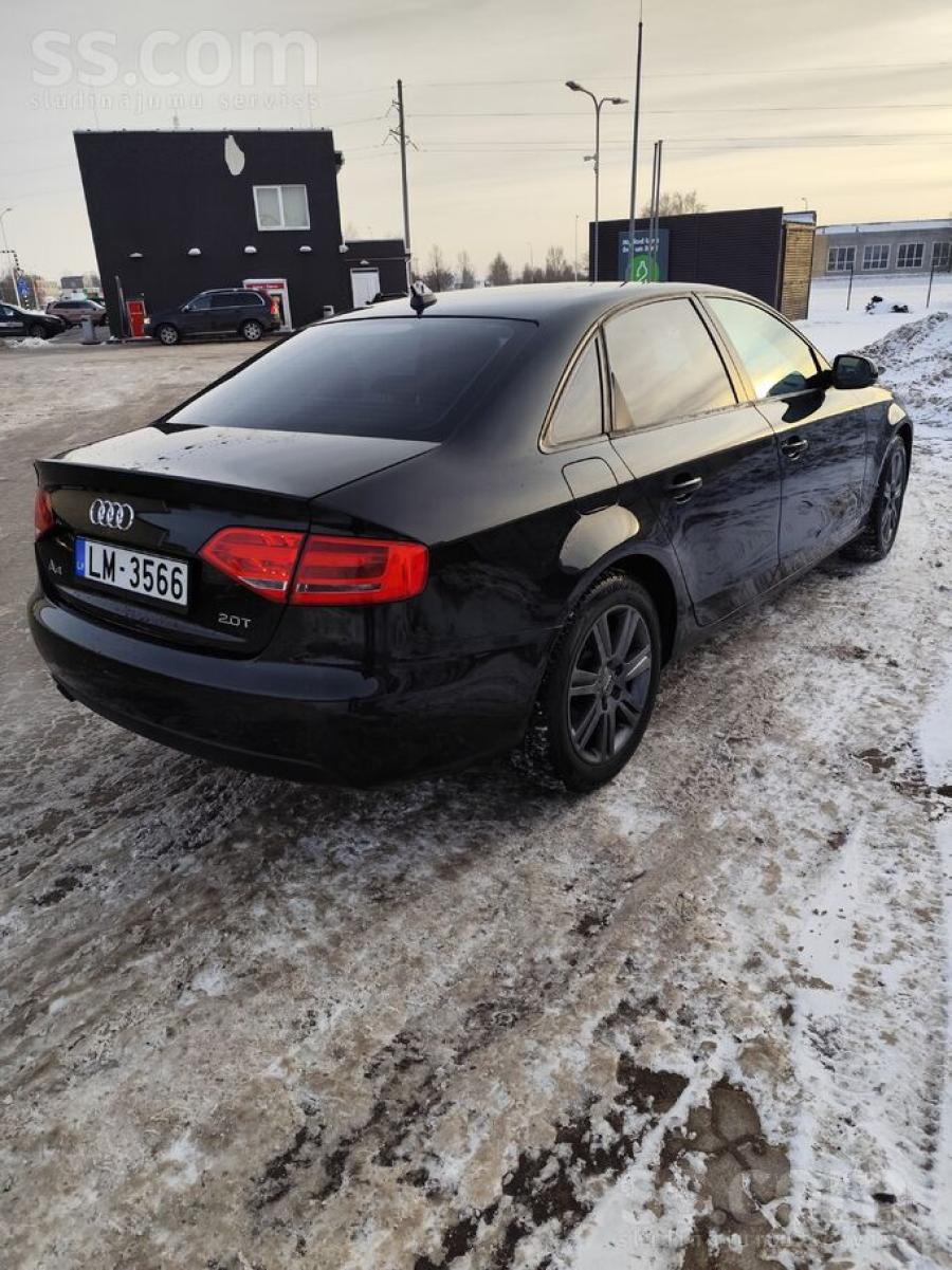 Melns Audi A4 2011 Saldus, ar dzinēja tilpumu 2.00 L un nobraukumu 184 tūkst. km par 6700 €, foto 5 vietnē AUTOMOTO.COM.LV