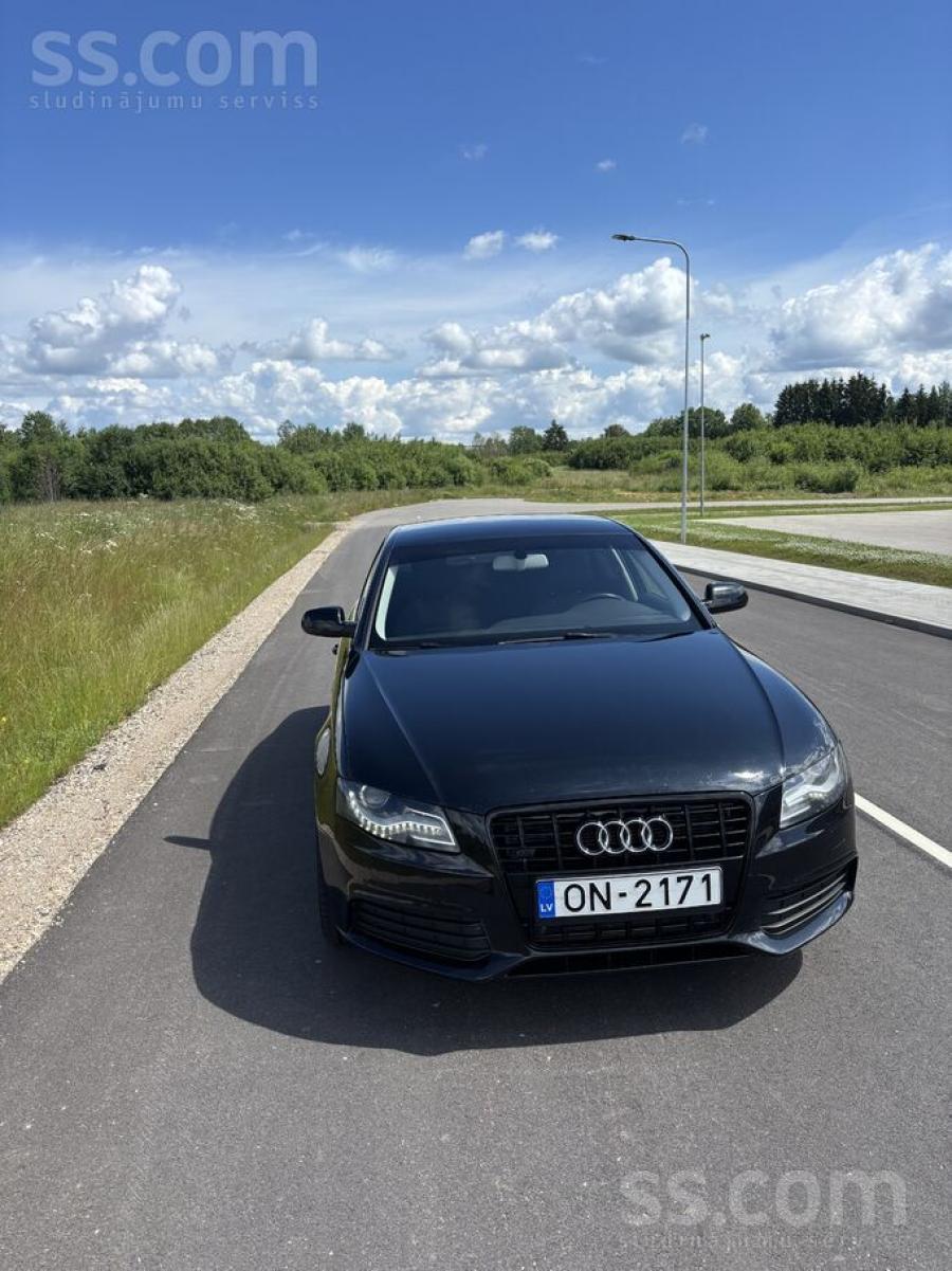 Melns Audi A4 2011 Gulbene, ar dzinēja tilpumu 2.00 L un nobraukumu 290 tūkst. km par 5990 €, foto 3 vietnē AUTOMOTO.COM.LV