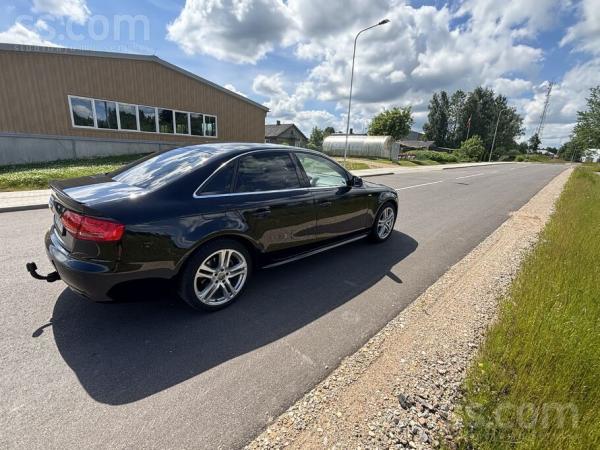 Melns Audi A4 2011 Gulbene, ar dzinēja tilpumu 2.00 L un nobraukumu 290 tūkst. km par 5990 €, foto 3 vietnē AUTOMOTO.COM.LV