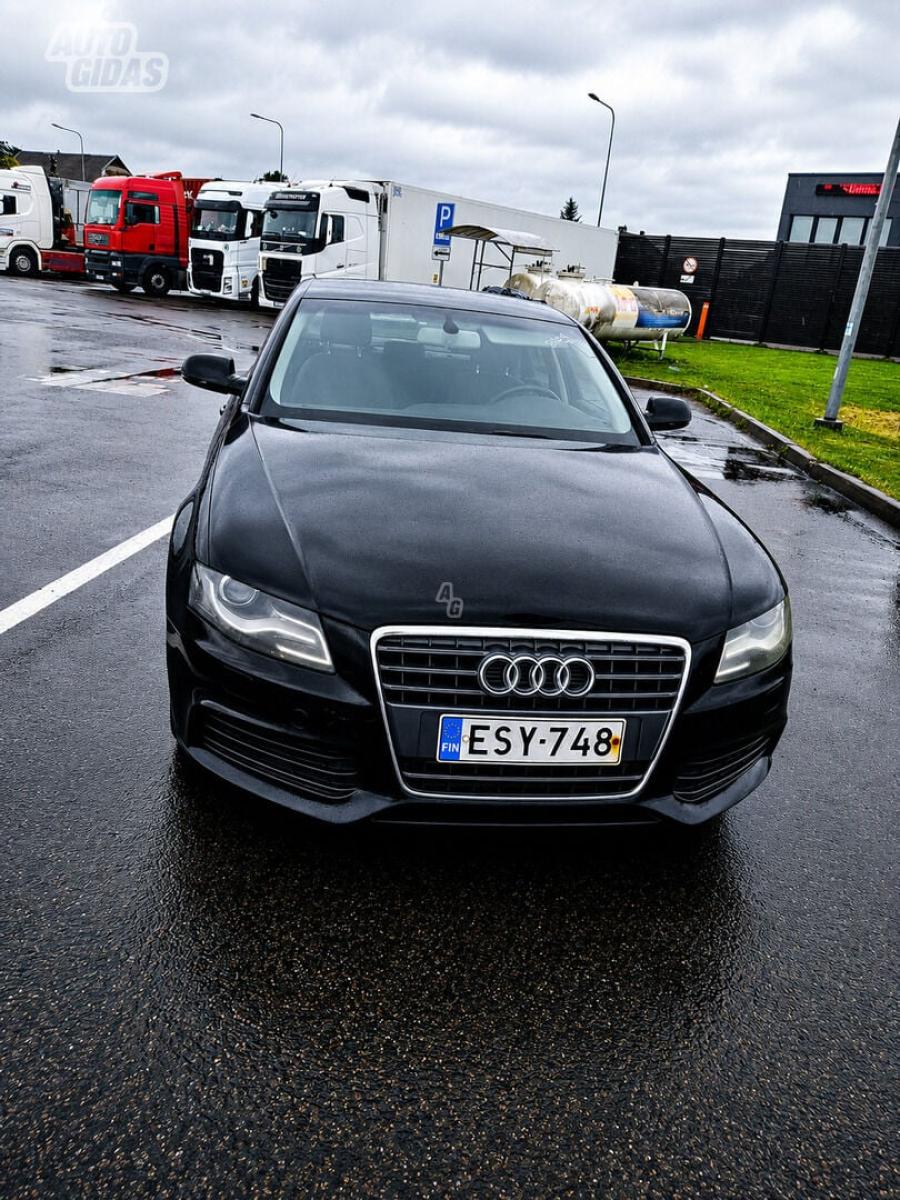 Melns Audi A4 2011 Kauņa, ar dzinēja tilpumu 2.00 L un nobraukumu 265 tūkst. km par 4000 €, foto 4 vietnē AUTOMOTO.COM.LV