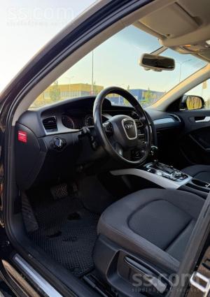 Black Audi A4 2011 in Riga, with an engine capacity of 2.00 L and mileage of 307 thousand km for 5700 €, photo 7 on AUTOMOTO.COM.LV