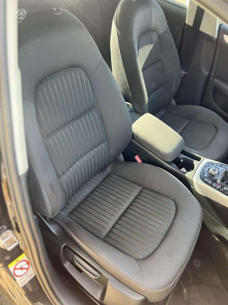 Black Audi A4 2011 in Utena, with an engine capacity of 2.00 L and mileage of 270 thousand km for 5850 €, photo 28 on AUTOMOTO.COM.LV