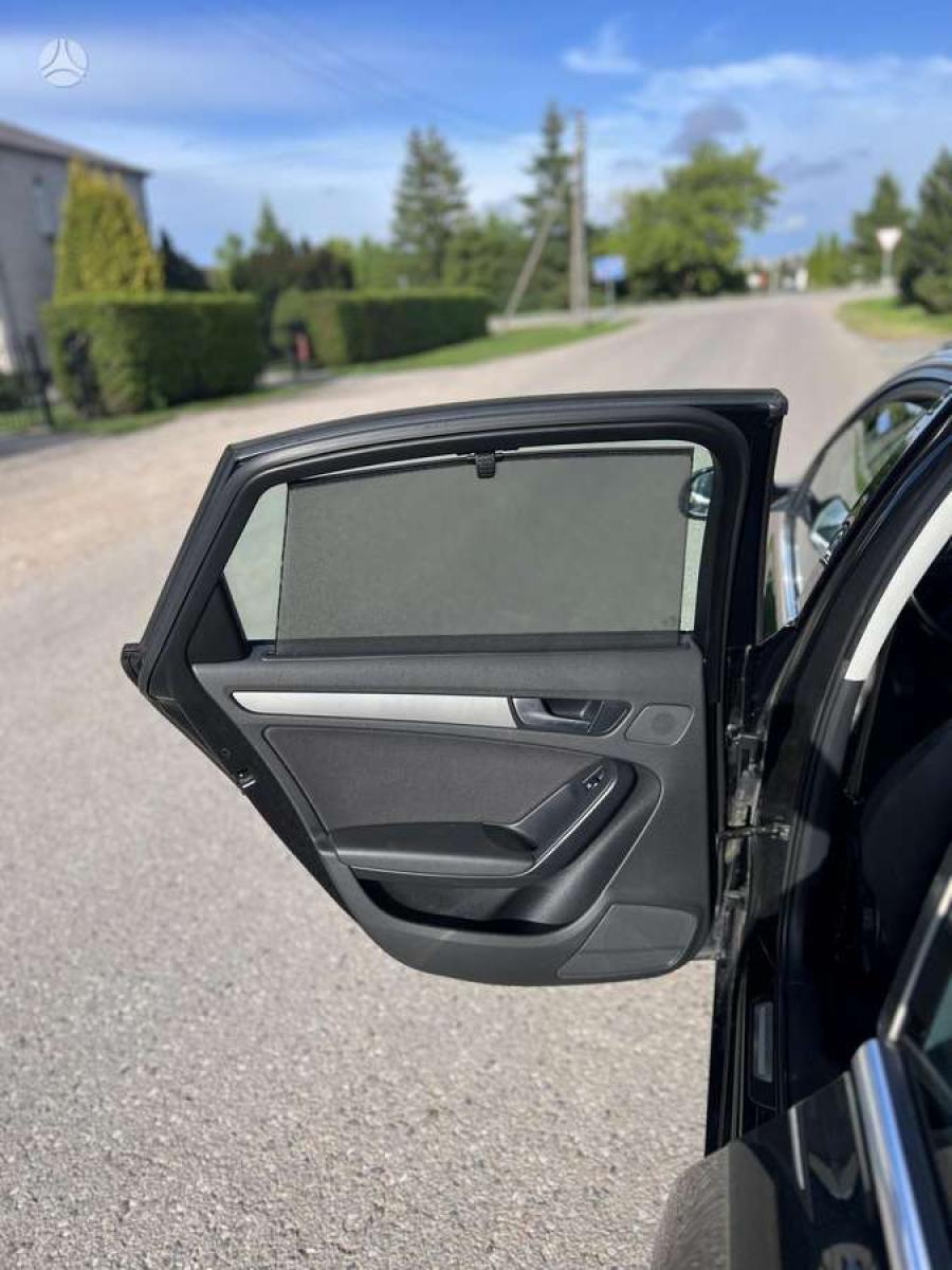 Black Audi A4 2011 in Utena, with an engine capacity of 2.00 L and mileage of 270 thousand km for 5850 €, photo 30 on AUTOMOTO.COM.LV