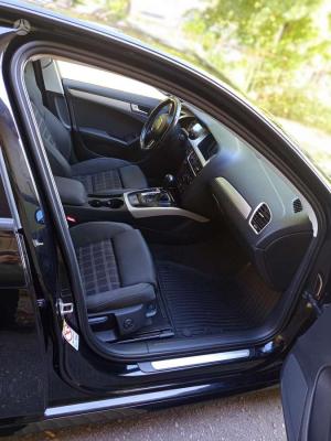 Black Audi A4 2011 in Vilnius, with an engine capacity of 1.97 L and mileage of 299 thousand km for 6300 €, photo 11 on AUTOMOTO.COM.LV