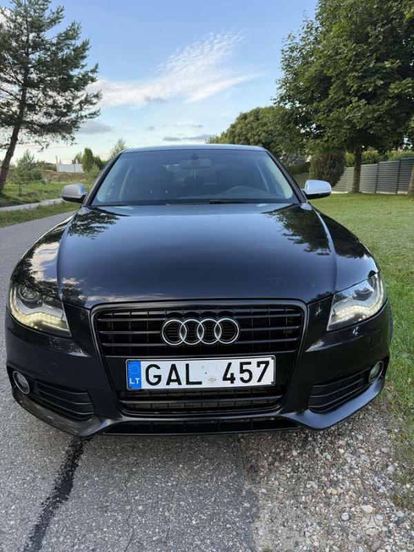 Melns Audi A4 2011 Viļņa, ar dzinēja tilpumu 1.97 L un nobraukumu 267 tūkst. km par 5950 €, foto 8 vietnē AUTOMOTO.COM.LV