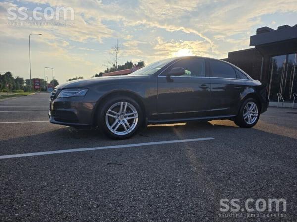 Black Audi A4 2011 in Daugavpils, with an engine capacity of 2.00 L and mileage of 0 thousand km for 7000 €, photo 8 on AUTOMOTO.COM.LV