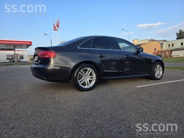 Black Audi A4 2011 in Daugavpils, with an engine capacity of 2.00 L and mileage of 0 thousand km for 7000 €, photo 10 on AUTOMOTO.COM.LV