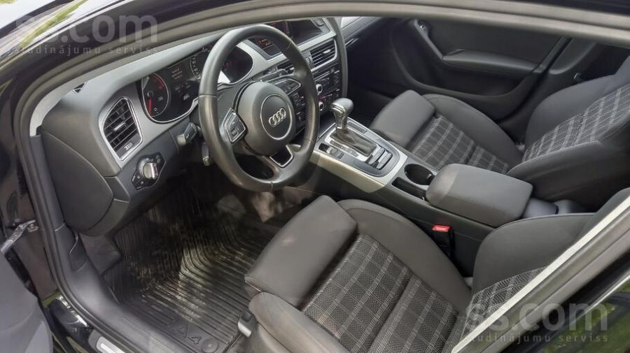 Melns Audi A4 2012 Jēkabpils, ar dzinēja tilpumu 1.80 L un nobraukumu 229 tūkst. km par 13600 €, foto 9 vietnē AUTOMOTO.COM.LV
